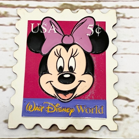Disney | Kitchen | Vintage Disney Minnie Mickey Mouse Ref Magnet | Poshmark